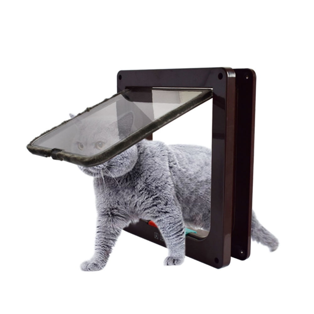 Thin Cat Door for Windows, Pet Doors and Sliding Door, Safety Pet Door ...