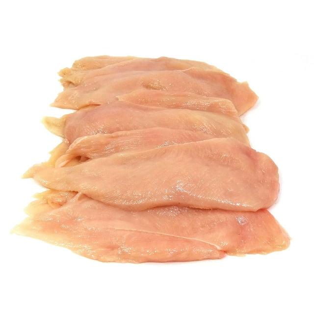 Thin Cut Chicken Cutlets - Family Pack - Cut Daily - 8 Pounds - 2 Pound ...