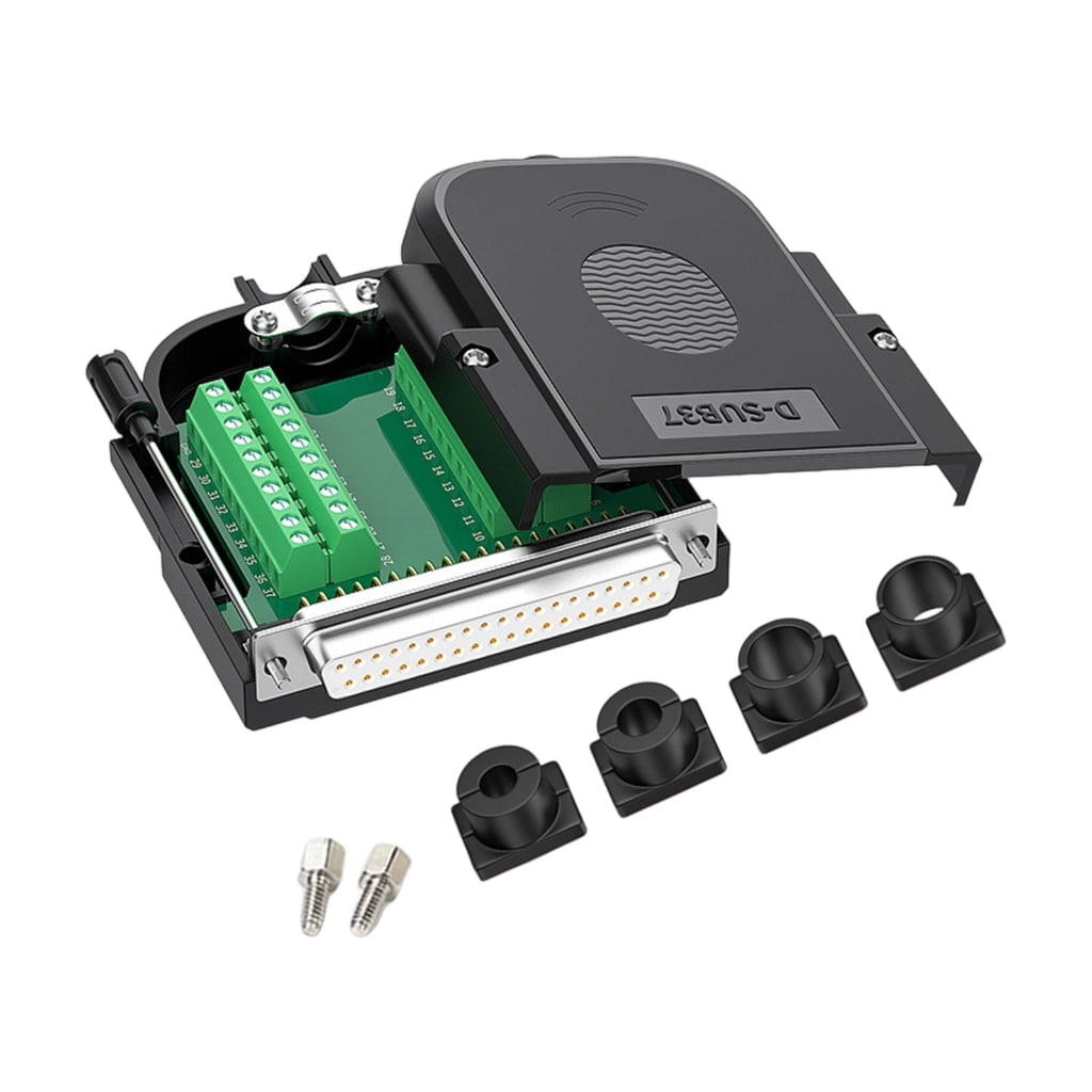 Thin DB37 Male RS232 Serial To 37 Pin Port Terminal Adapter Connector ...