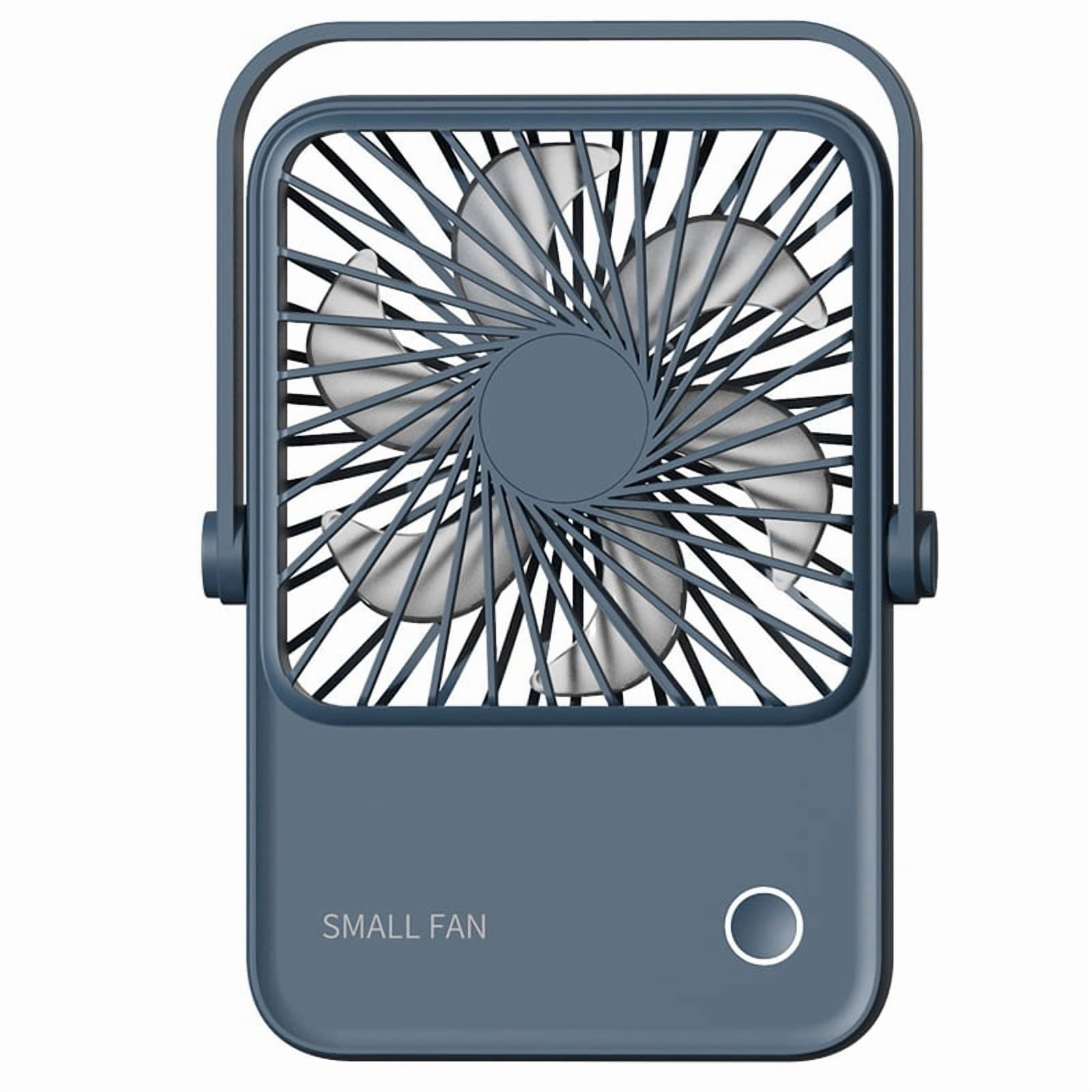 Thin Desktop Fan Desktop Folding Fan Small Electric Fan Hanging and ...