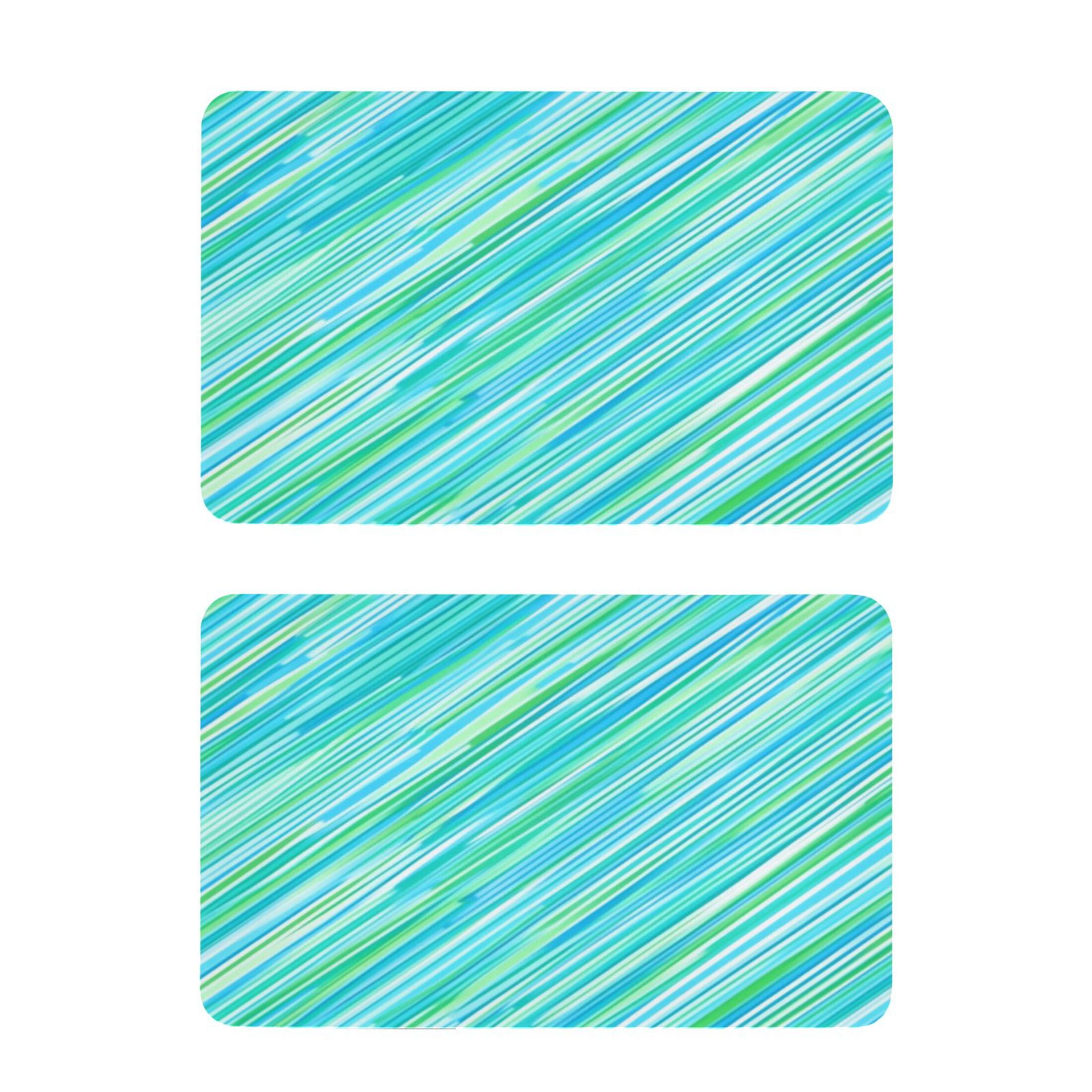 Thin Diagonal Stripes 2 Pack 4x2.5 Inch Magnetic Stickers Thick and ...