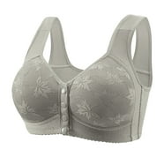 32-48 B/C/D Plus Size Wireless Bra – Side Support & Lift for Full Bust (Comfort Fit & Breathable ...