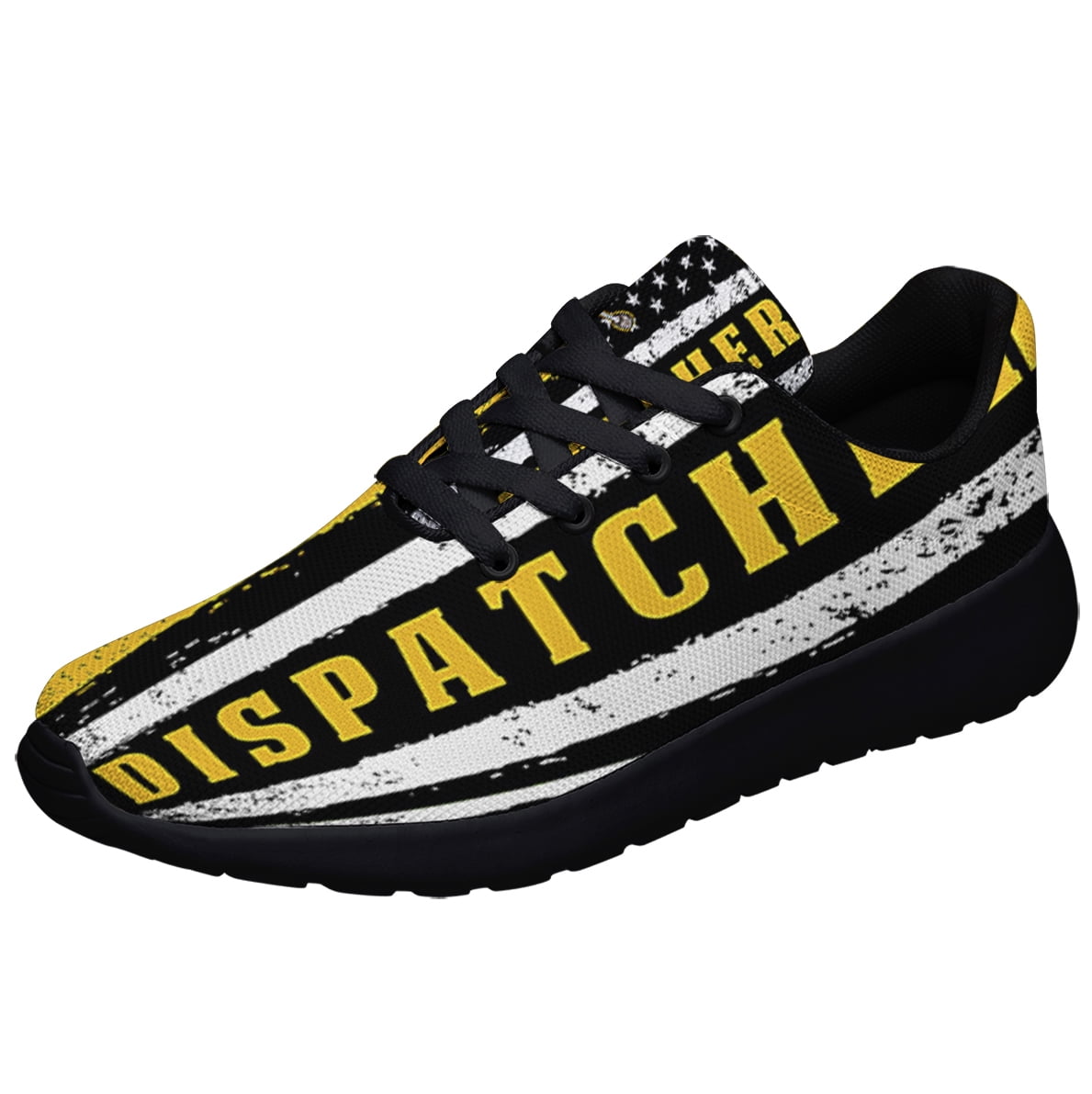 Thin Gold Line 911 Dispatcher Shoes Sneakers Black Size 9 - Walmart.com