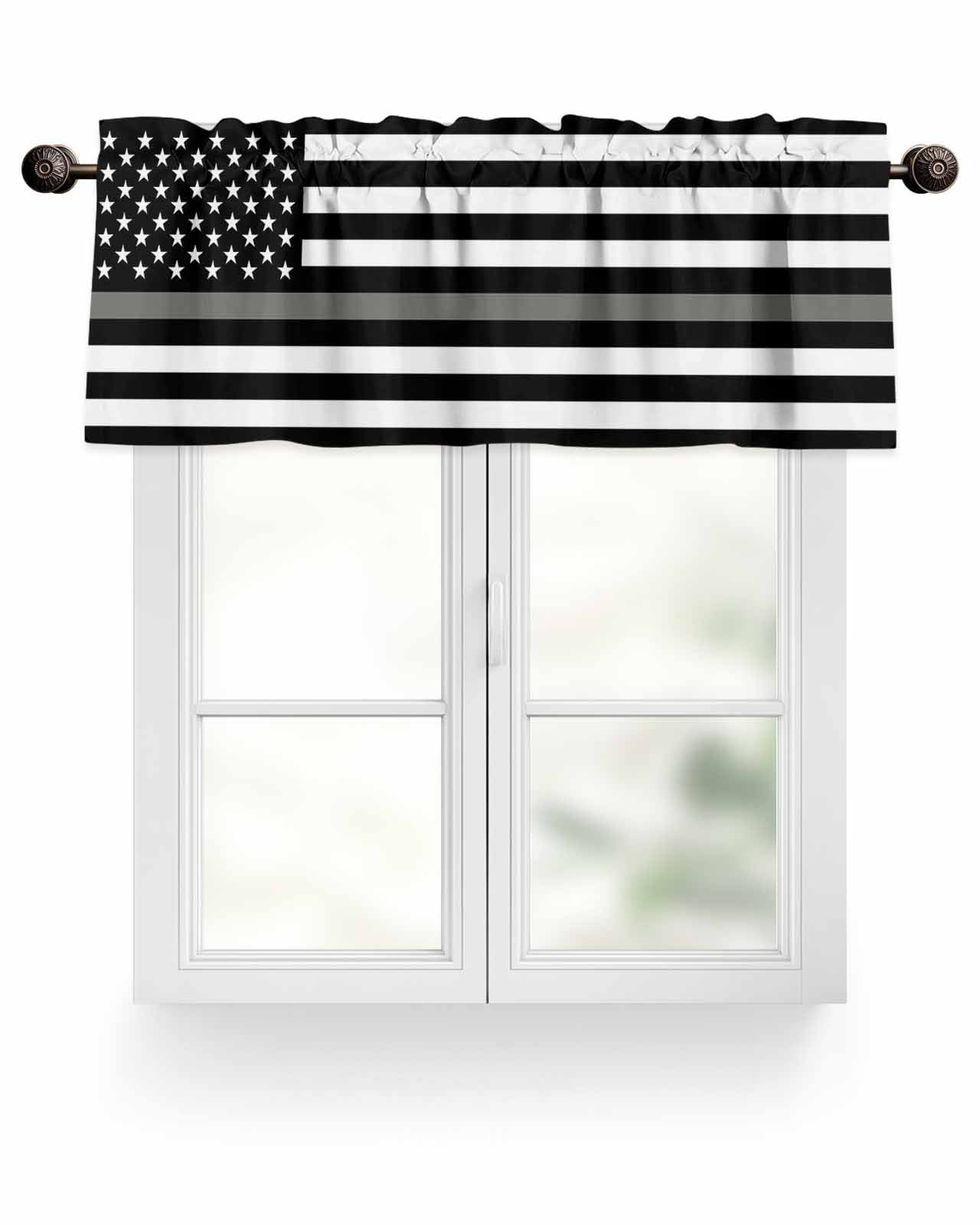 Thin Gray Valances for Windows Line Law Enforcement Correctional ...