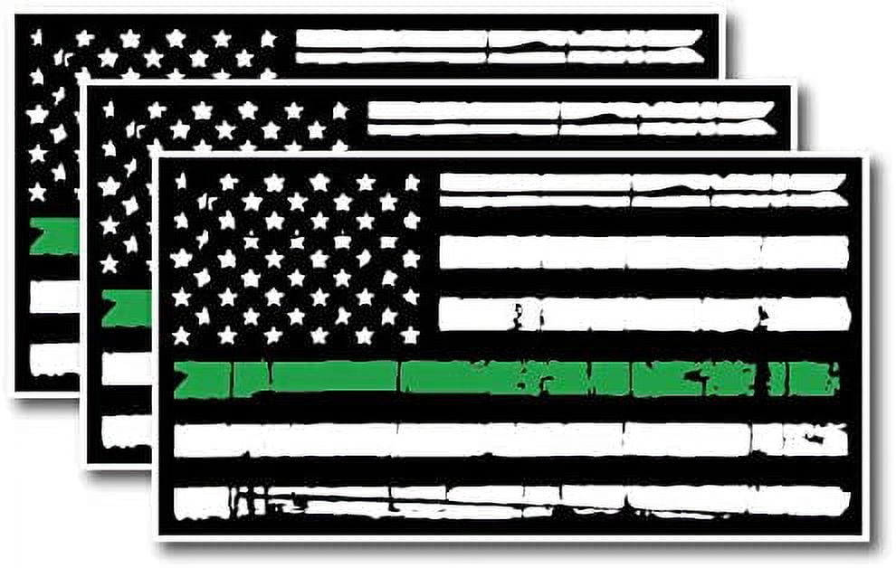 Thin Green Line Tattered 3 Pack TGL I Support The Military Veterans ...