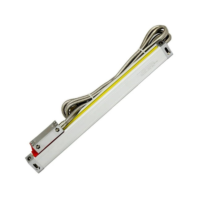 Thin High Precision 0.005mm Slim Linear Scale TTL 50 100 150 200 250 300 350 400mm 20x28mm Small ...