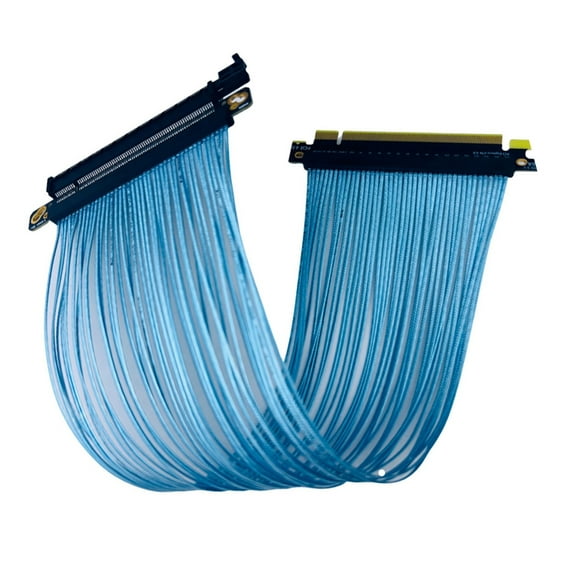 Thin Highly Speed PCIE4.0 X16 Risers Cable GPU Extension Cable Enhances ...