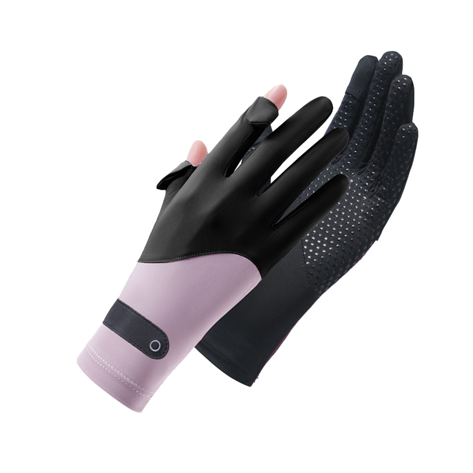Thin Ice Silk Sun Gloves for Women Men UV Protection Driving Cycling ...