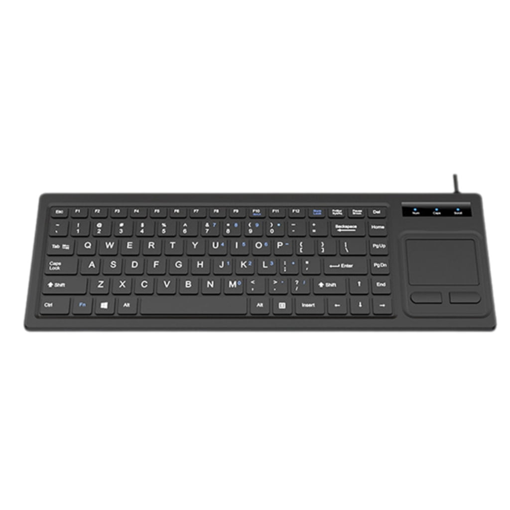 Thin Industrial Keyboards with Integrated Touchpads and Magnetic Cable for Stability - Walmart.com