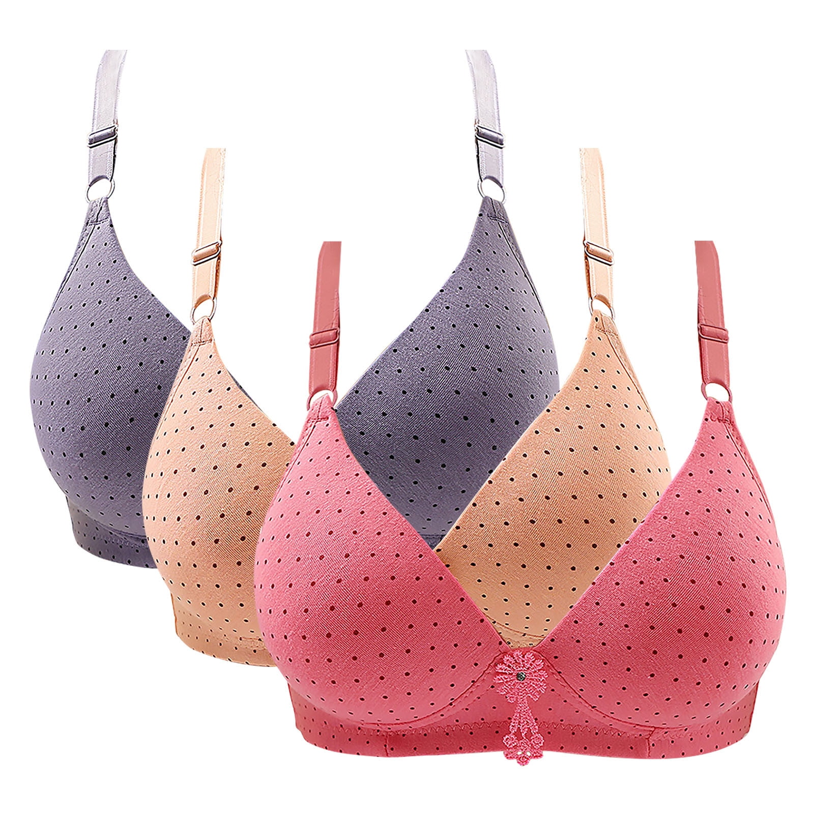 Thin Laceless Steel Ring Comfortable Breathability Underwear Large Size ...