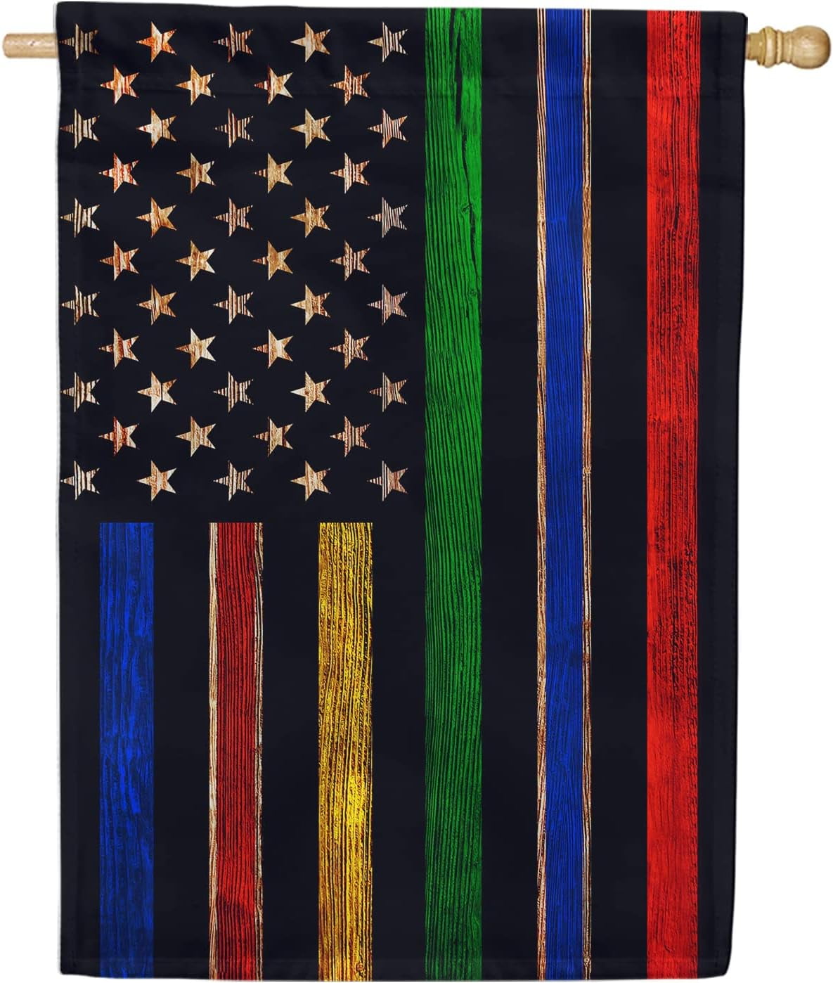 Thin Line House Flag Double Sided Support Paramedic Correctional ...