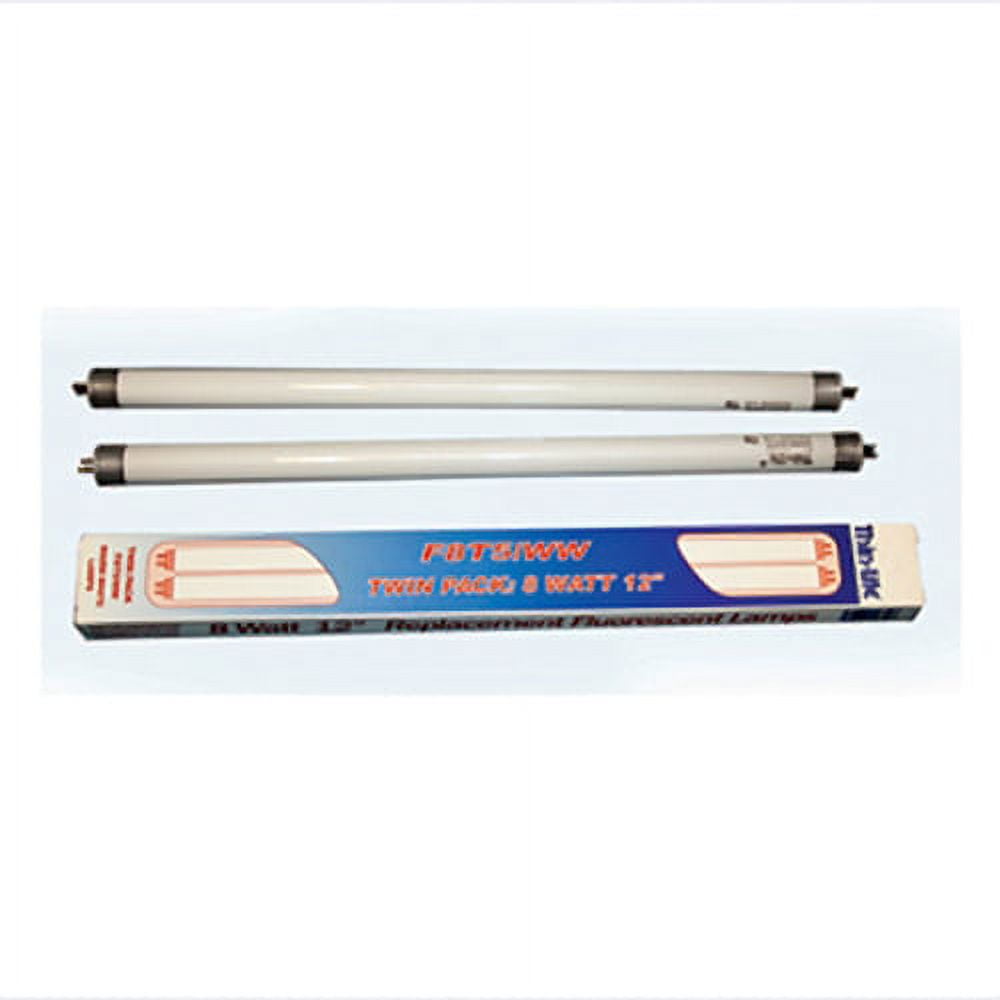 Thin-Lite F8T5/WW/TWIN Flourescent Bulb 12" L 18W Warm White 2 ...