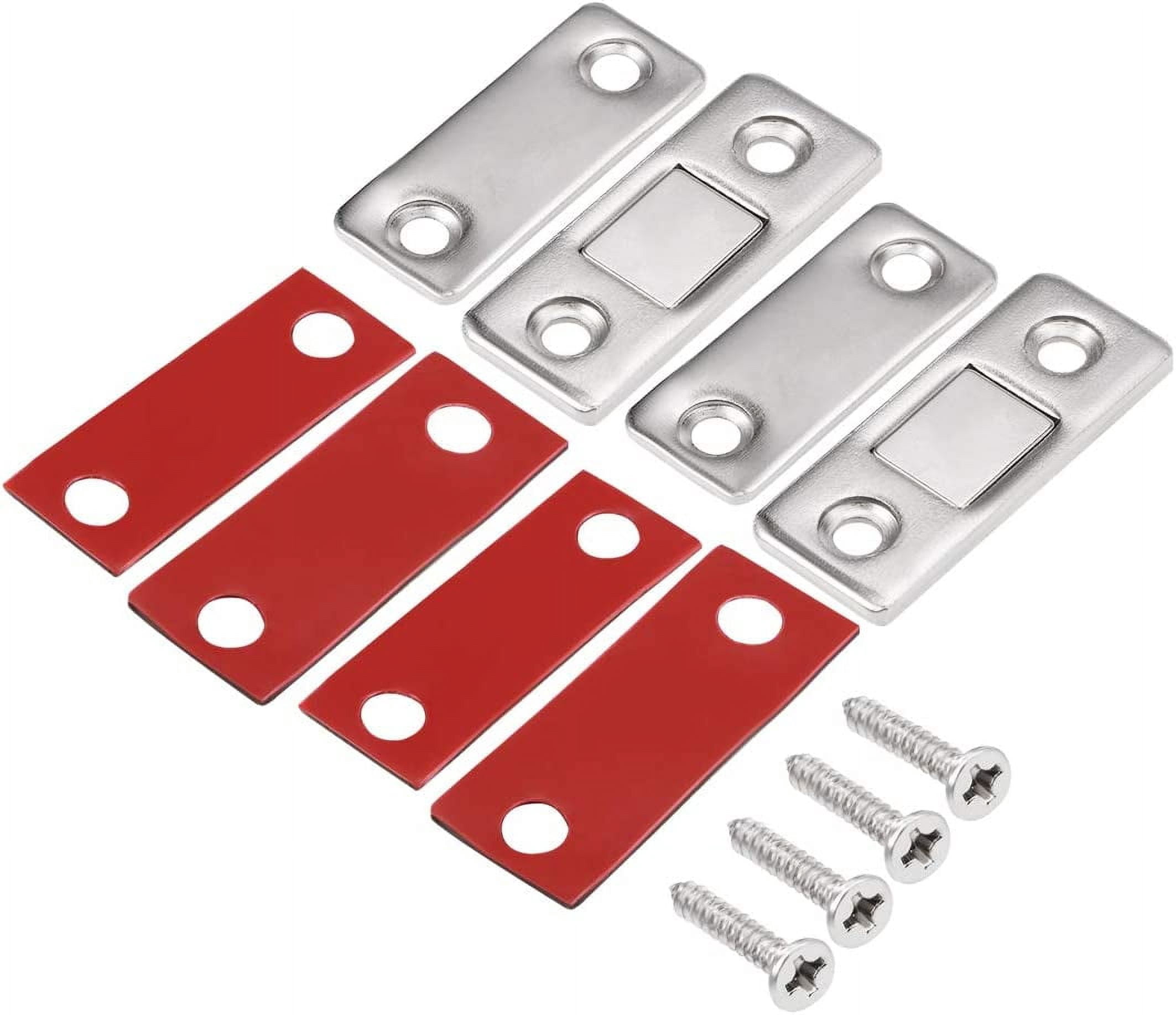 Thin Magnetic Cabinet Door Catch Metal Magnet Latches 41.5 x 16.5 x 3mm ...