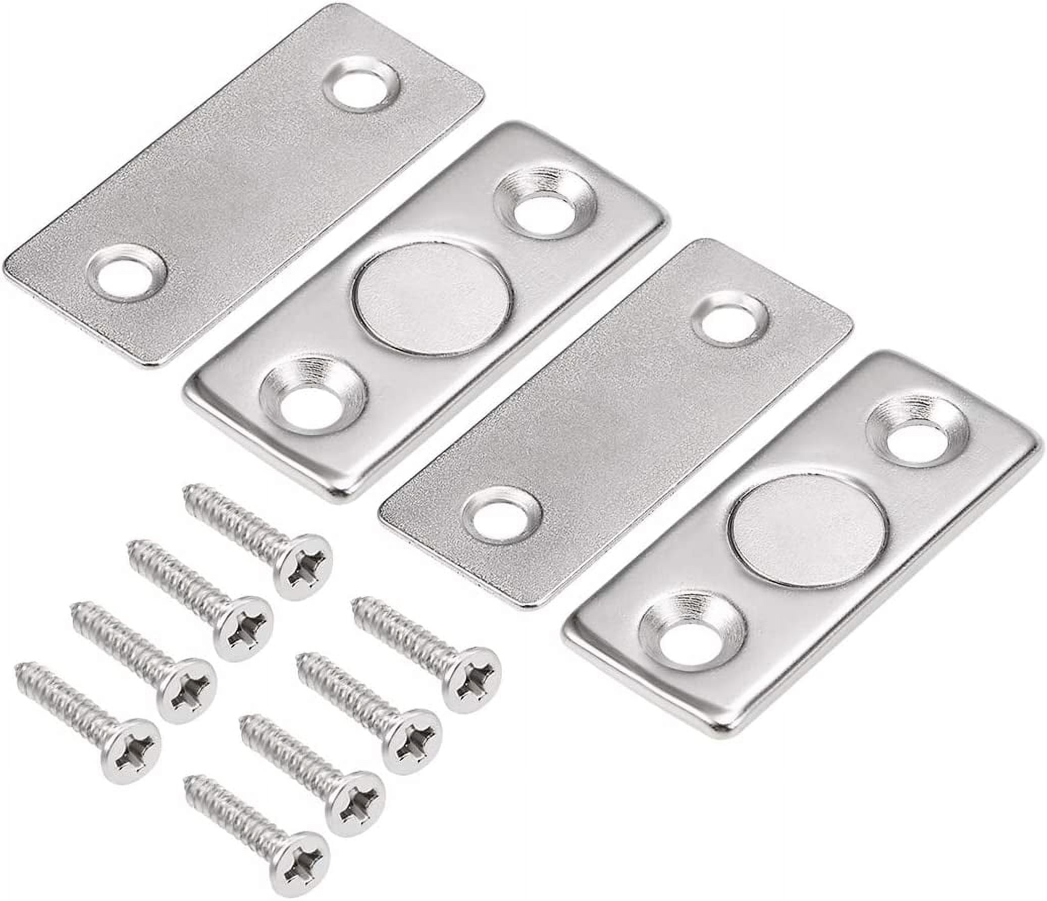 Thin Magnetic Cabinet Door Catch Metal Magnet Latches 41 x 17 x 2.4mm ...