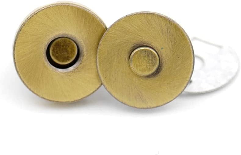 Thin Magnetic Snap Buttons Quality Strong Clasp for Purse Sewing ...