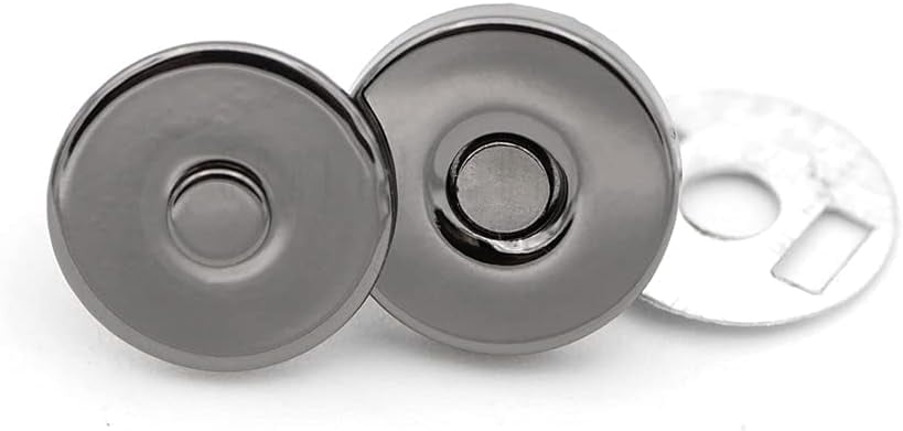 Thin Magnetic Snap Buttons Quality Strong Clasp for Purse Sewing ...
