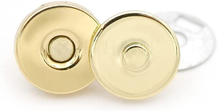 Thin Magnetic Snap Buttons Quality Strong Clasp for Purse Sewing ...