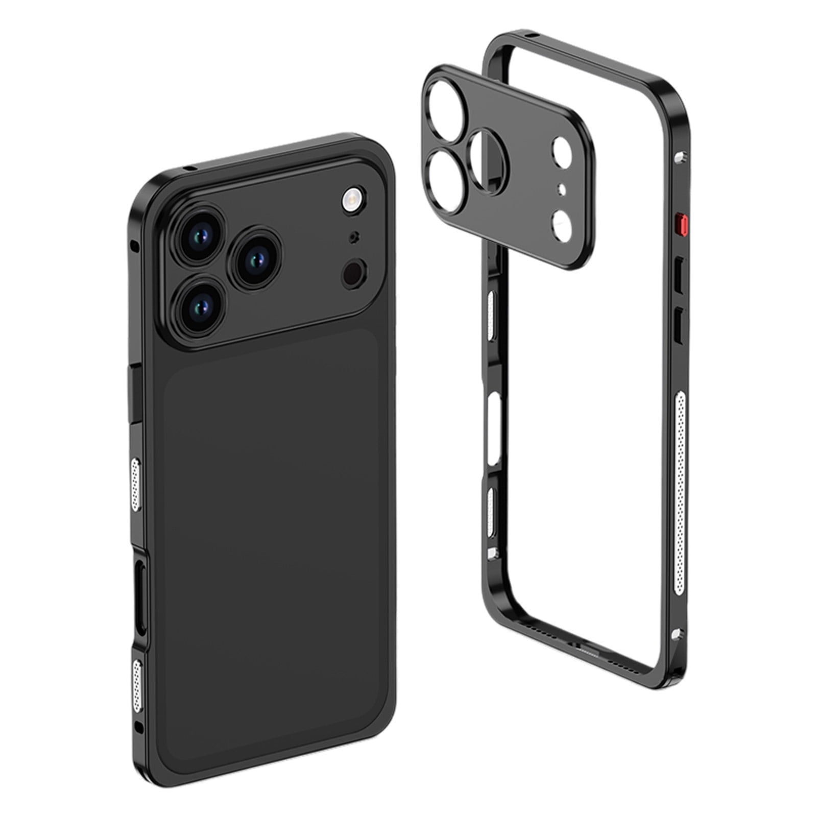 Thin Metal Frame Heat Dissipation Phone With Lens Protector Compatible ...