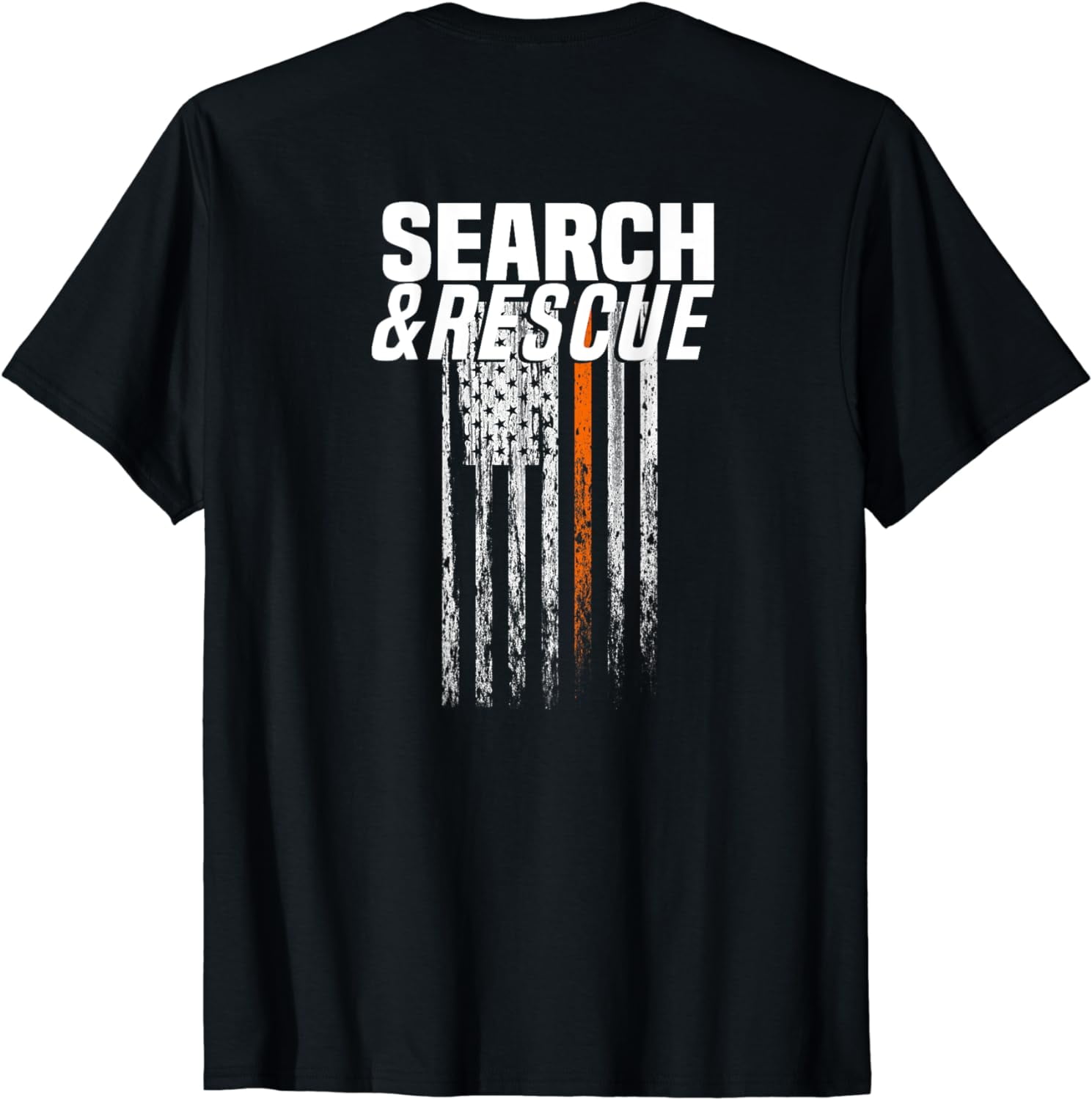 Thin Orange Line Search & Rescue SAR Emergency Team T-Shirt - Walmart.com