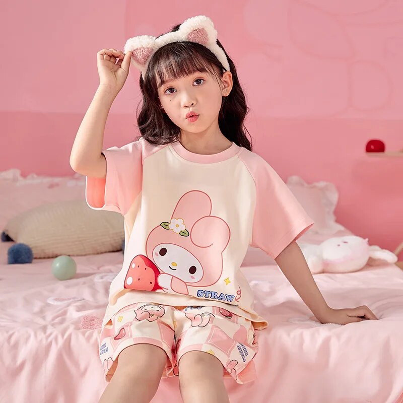 Thin Pajamas Cinnamoroll Summer New Girl Cartoon Home Furnishings ...