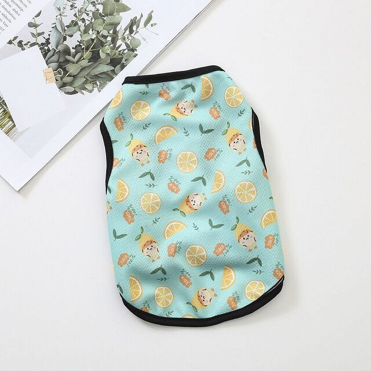 Thin Pet Vest Breathable Pet Cat Dog Vest Designer Sleeveless Cartoon ...