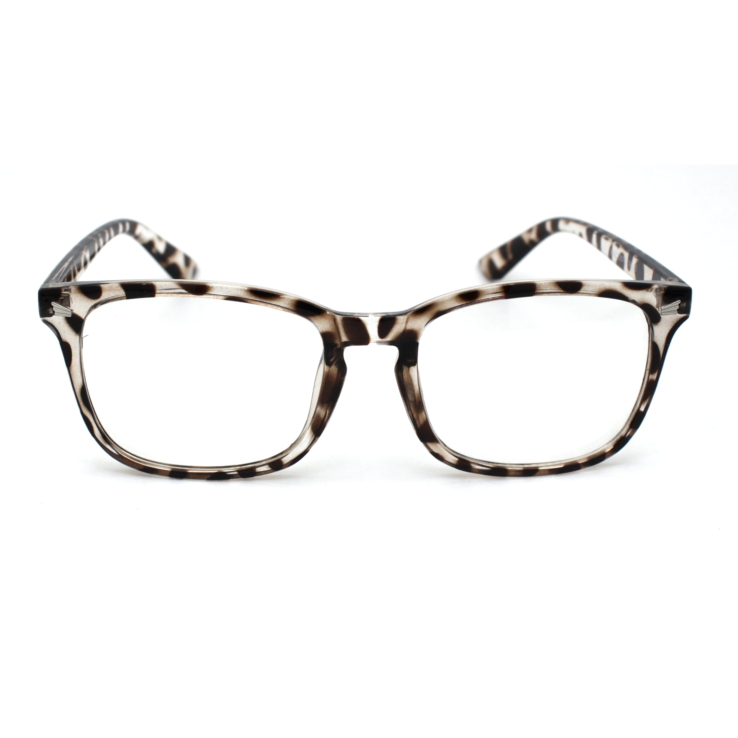 Thin Plastic Horn Rim UV Blue Light Computer Eye Protection Glasses ...