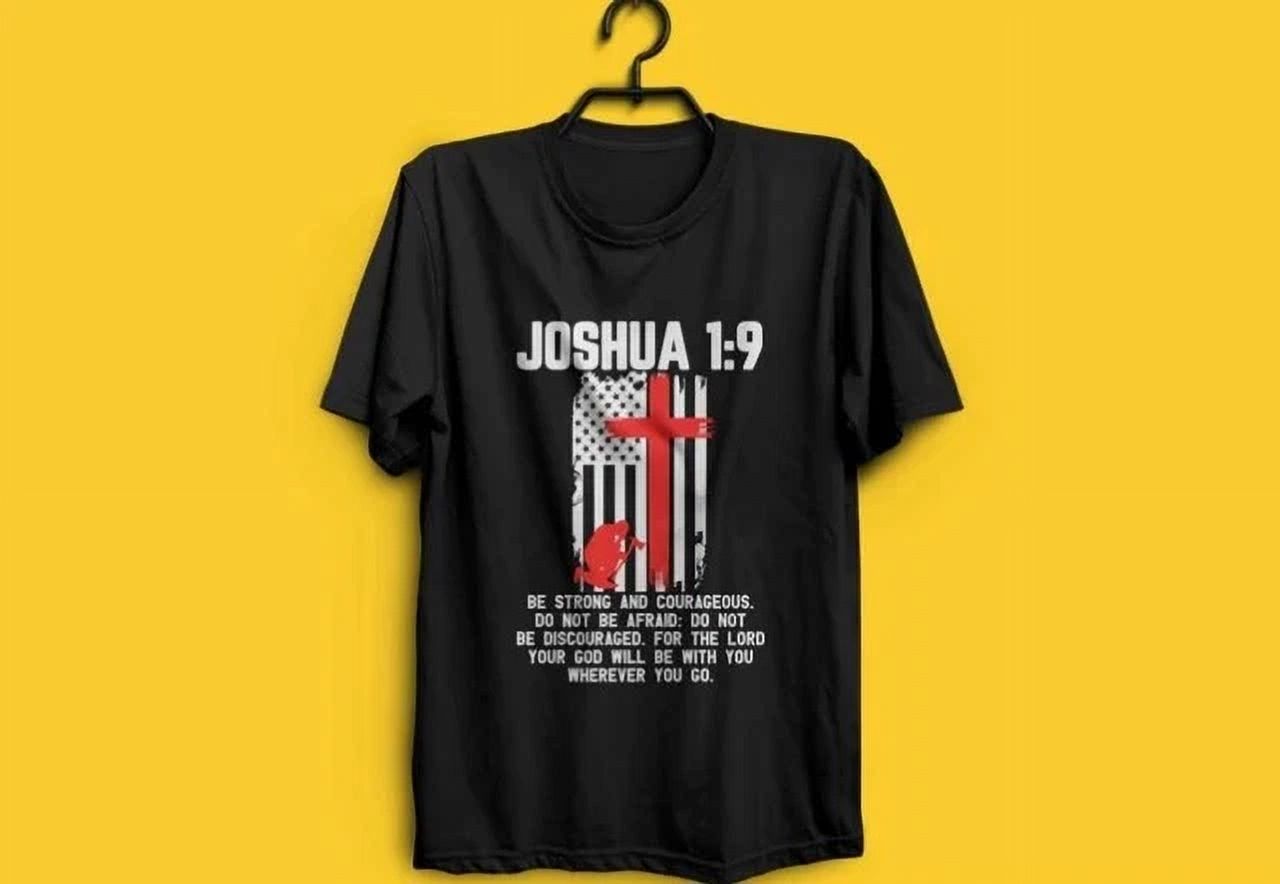 Thin Red Line Firefighter Bible Verse Christian T-Shirt Unisex S-5XL ...