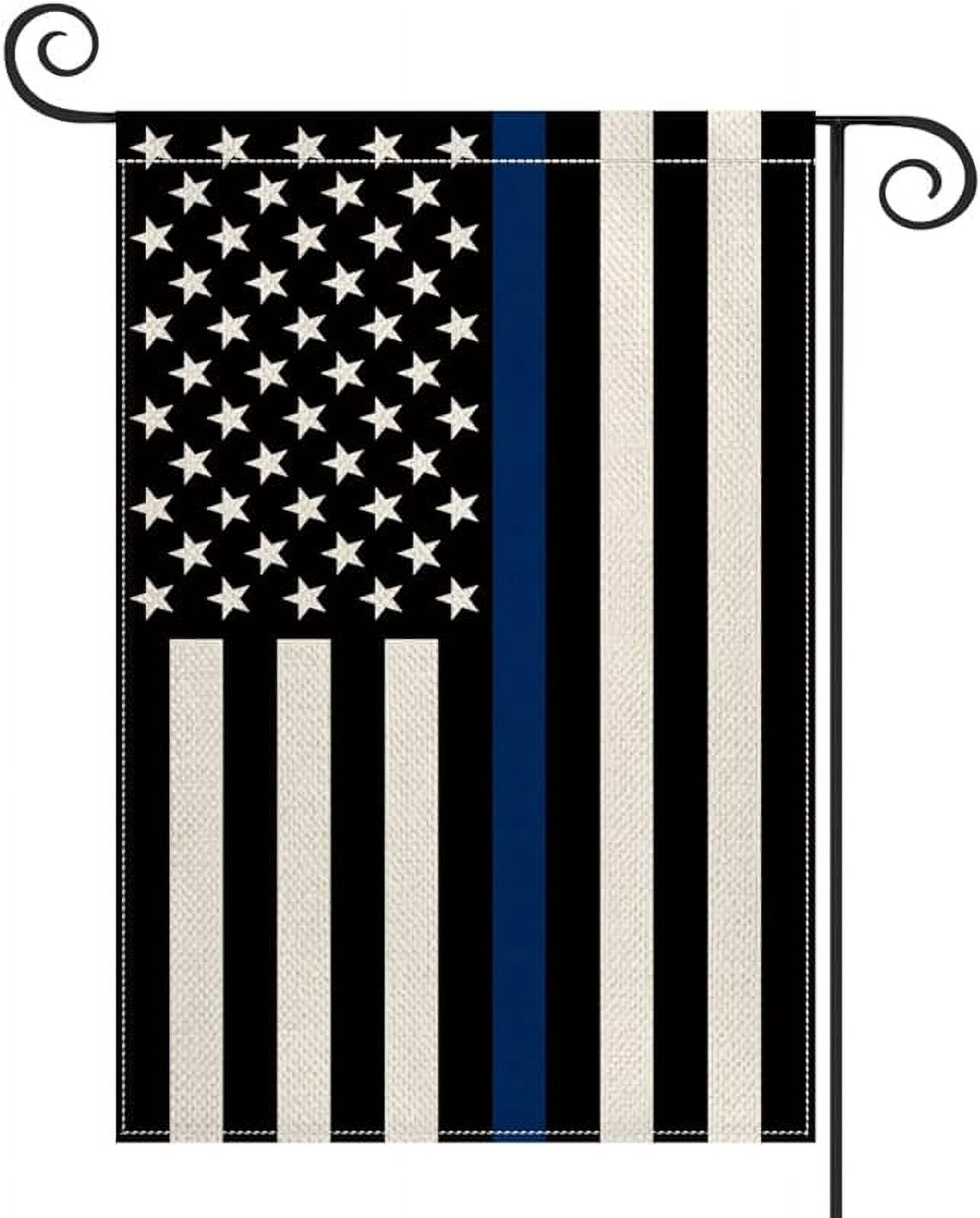 Thin Red Line Firefighters and Fire Services Garden Flag 12x18 Inch ...