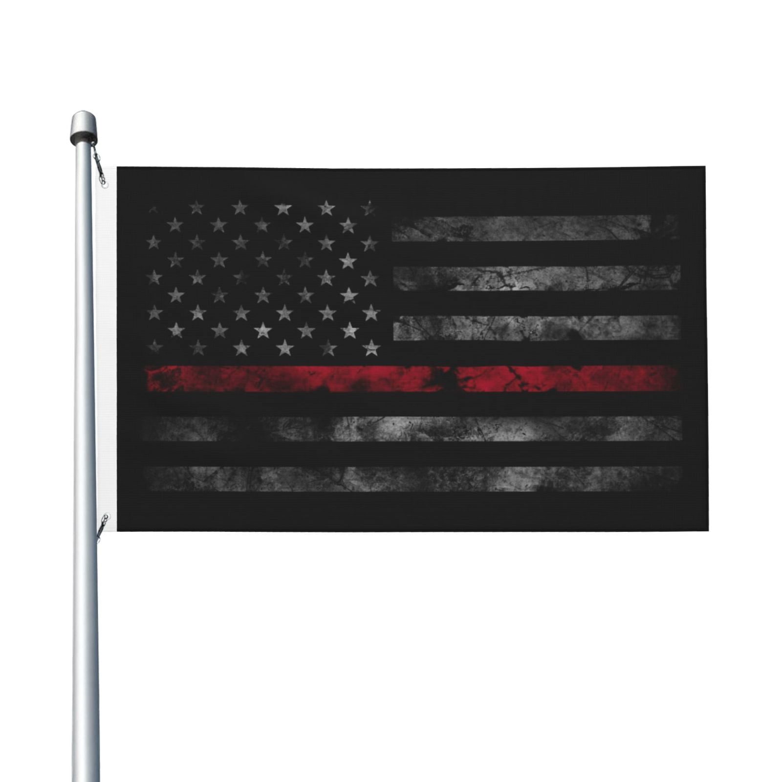 Thin Red Line Flags for Yard Outside Decorations 3x5 Ft Double Sided ...