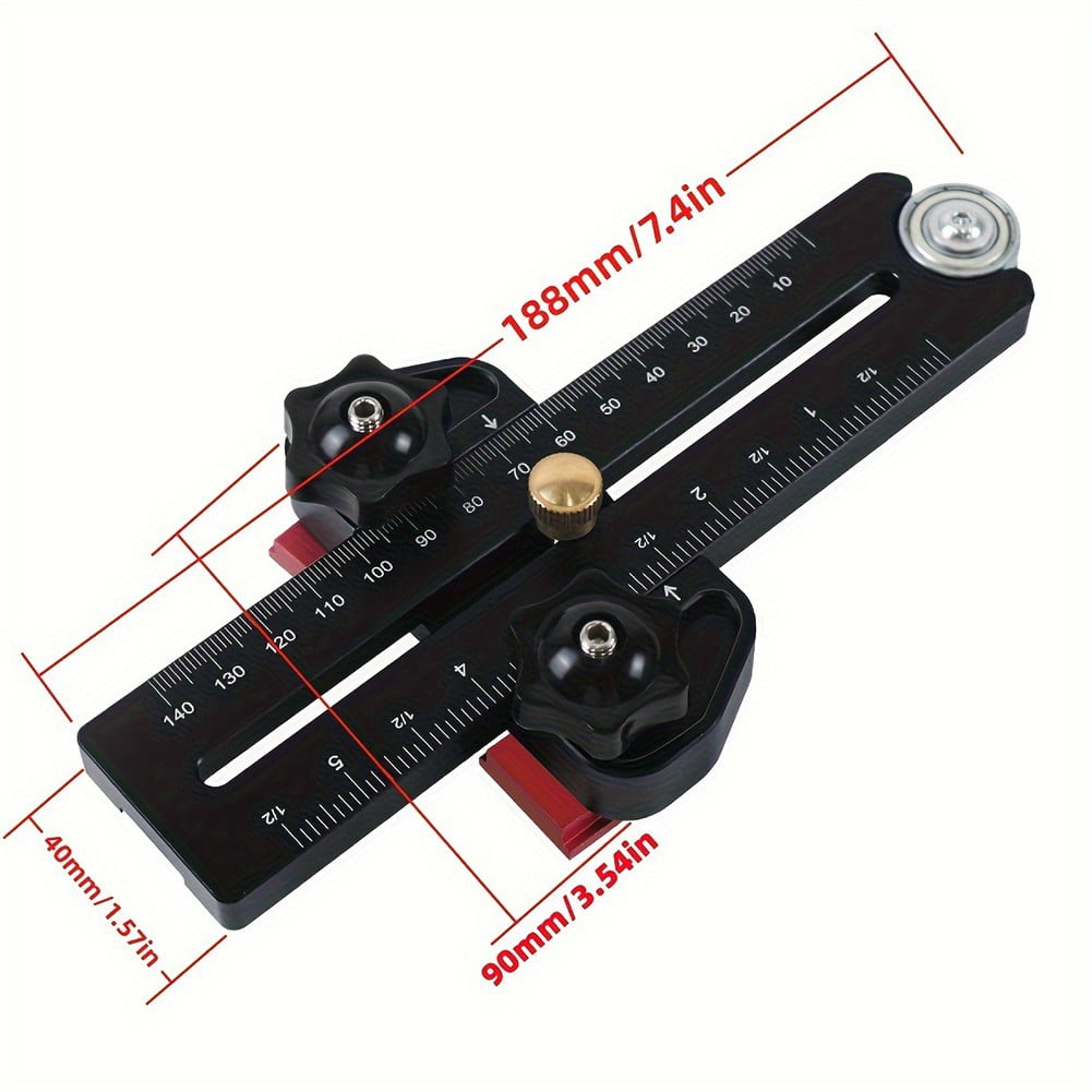 Thin Rip Jig,Aluminum Alloy Extended Table Saw Jig Guide,Table Saw ...