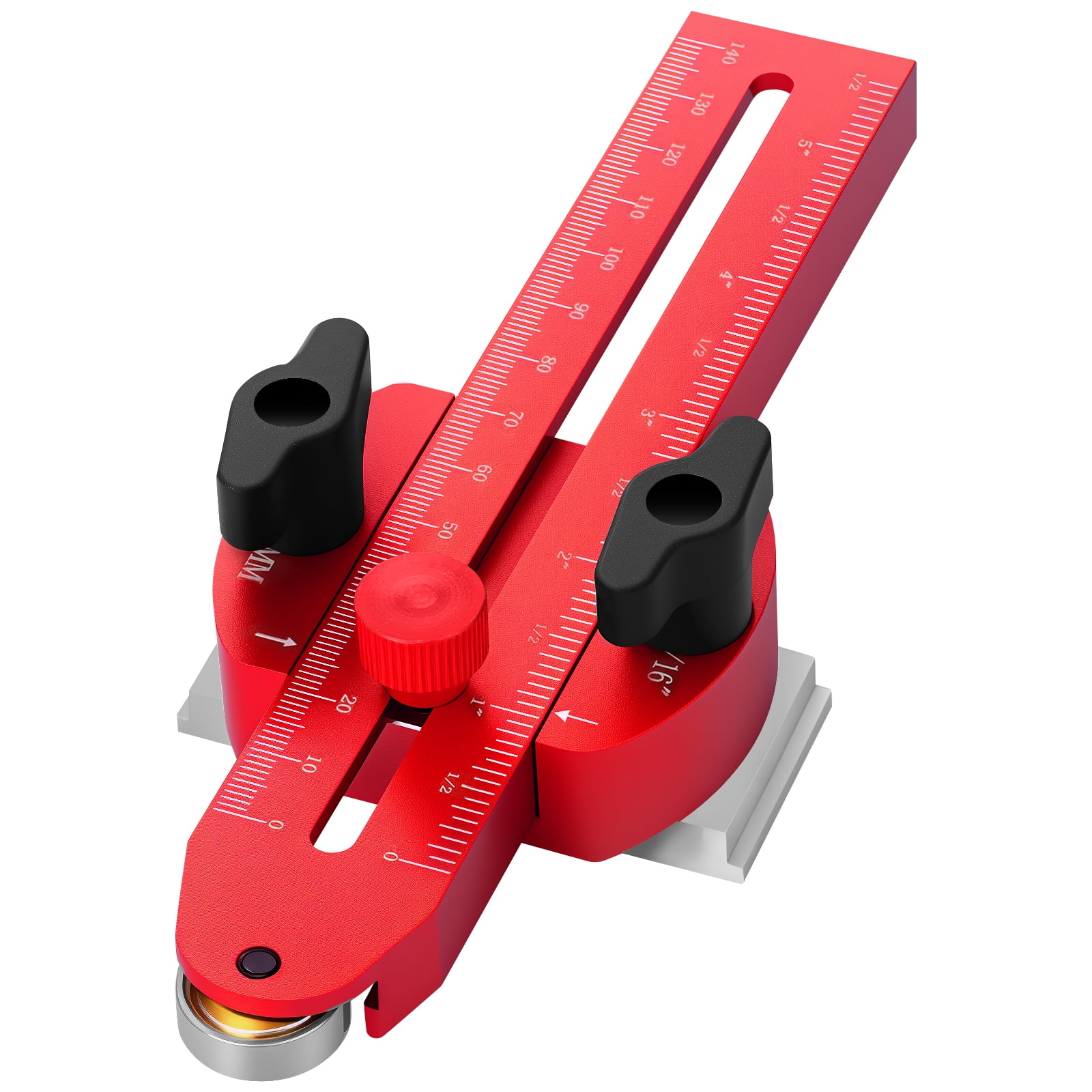 Thin Rip Jig Aluminum Alloy Table Saw Jig Guide Adjustable Thin Rip ...