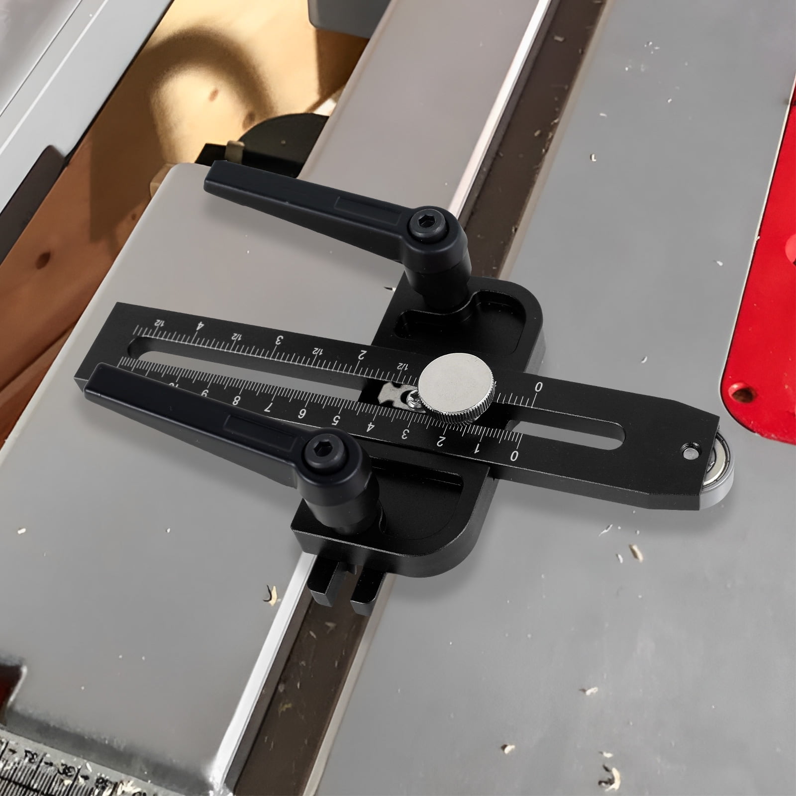 Thin Rip Jig Aluminum Alloy Table Saw Jig Guide Fast Thin Ripping Guide ...