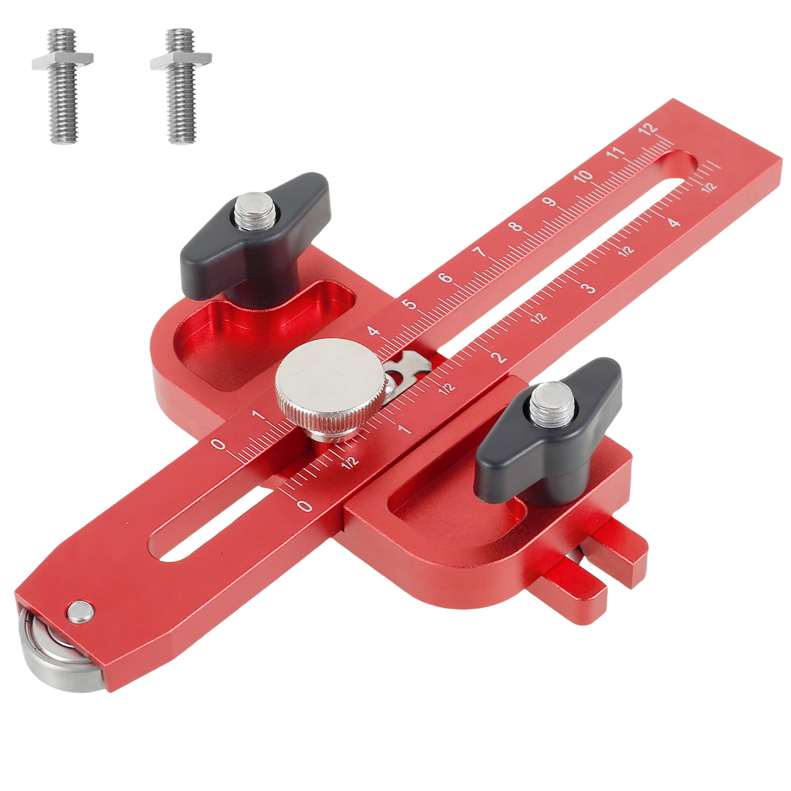 Thin Rip Table Saw Jig Aluminum Alloy Table Saw Jig Guide Tool Precise ...