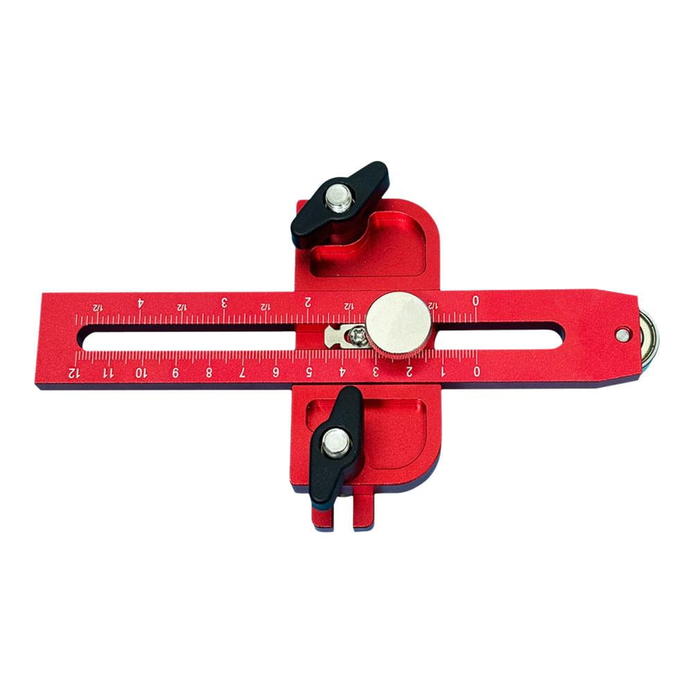 Thin Rip Table Saw Jig, Thin Rip Guide for Table Saw, Double Scale ...