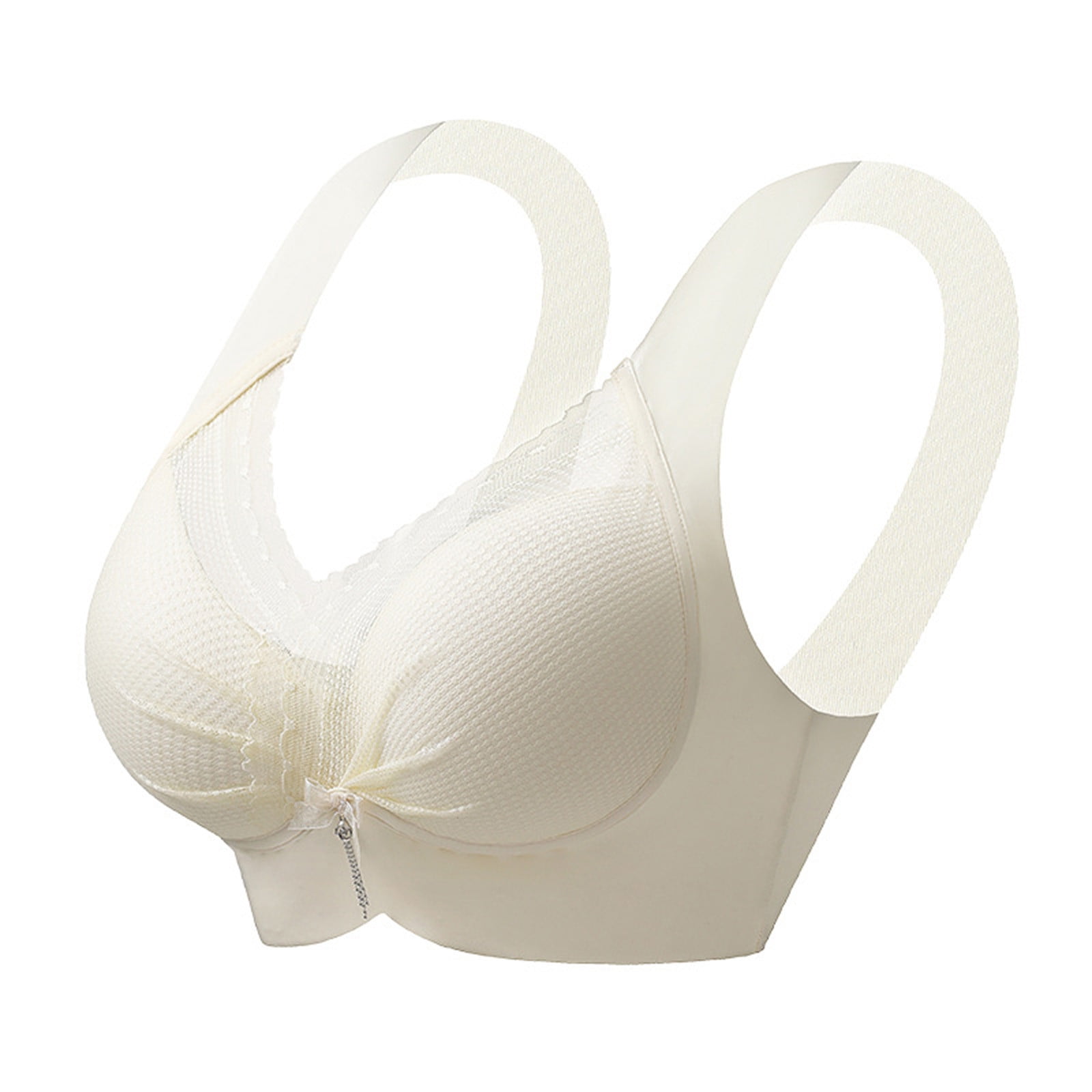 Thin Sexy Seamless Wireless Plain Bra for Women Lace Spandex Bra ...