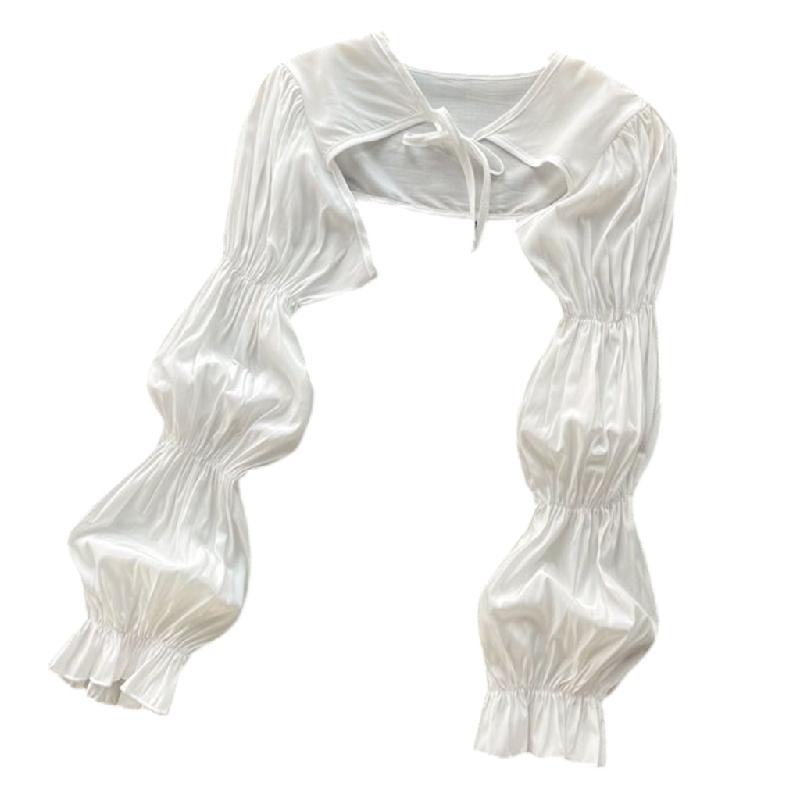 Thin Shawl Wrap Daily Use Sun Protective Shawl Women Long Sleeves Shawl ...