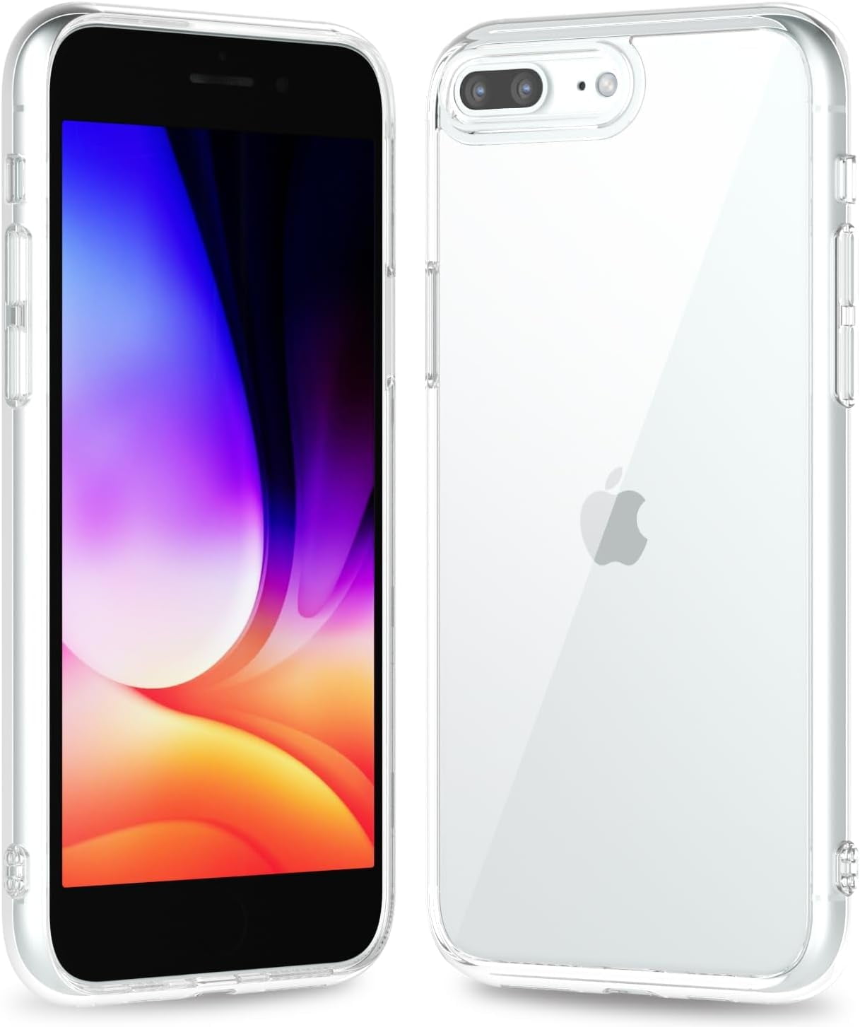 Thin Slim Clear case for iPhone 15 Plus/ 14 Plus, Transparent Hybrid ...