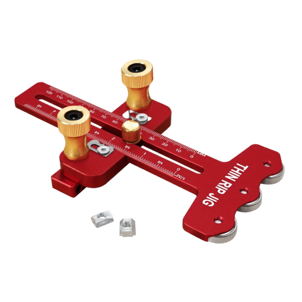 Thin Strip Jig for Table Saw, Table Saw Guide Thin Rip Cutting ...