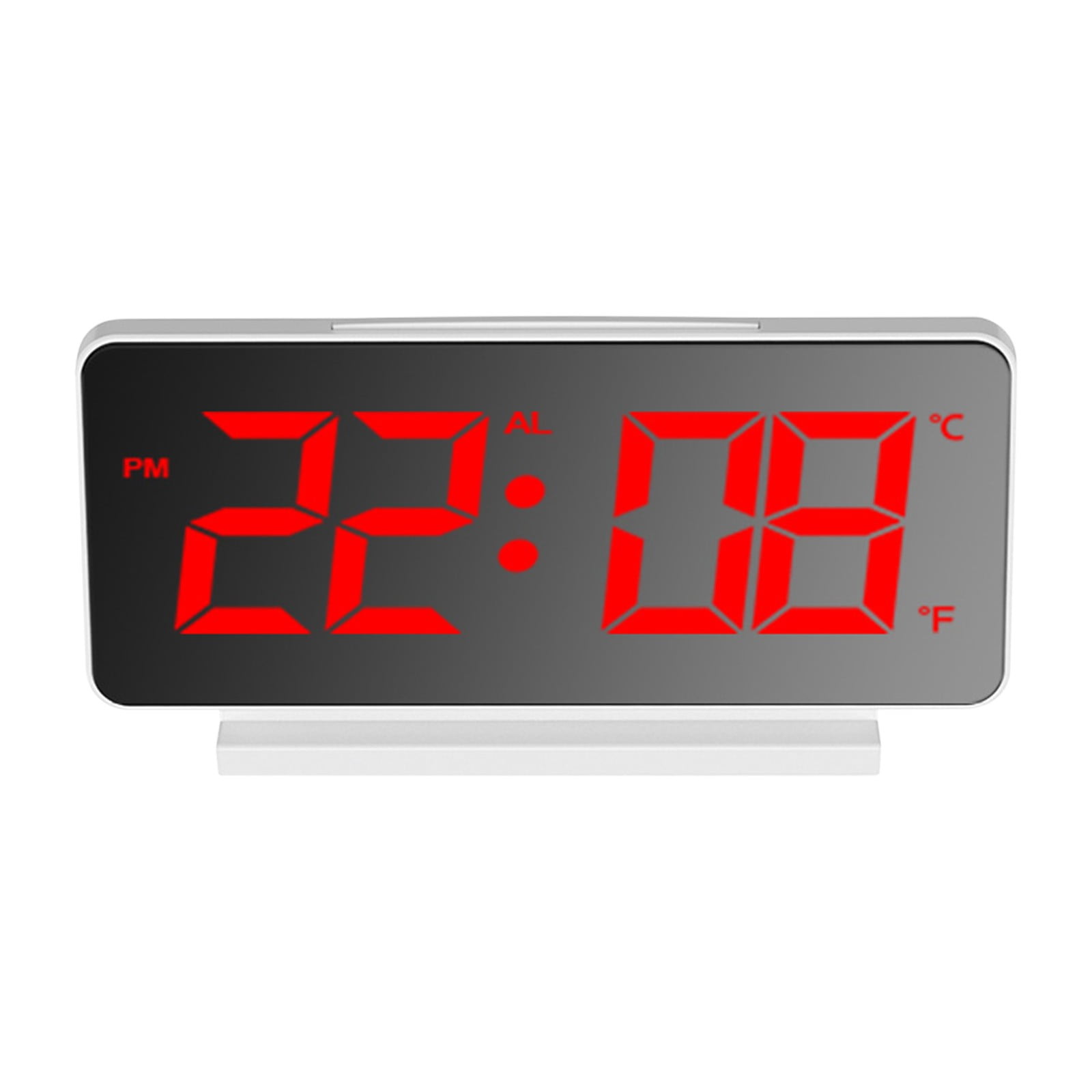 Thin Student Alarm Clock, Large Number Digital Clock with Am And Pm ...