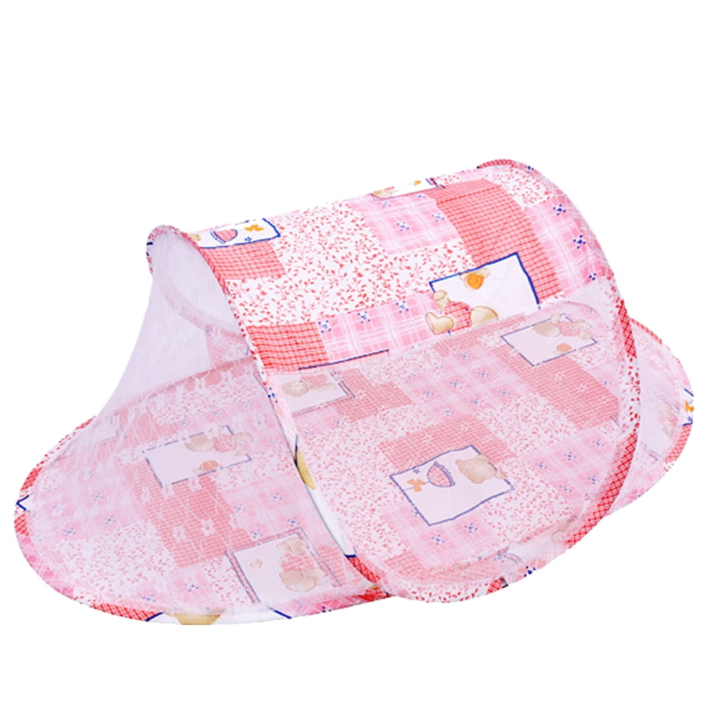 Thin Summer Mosquito Net for Children,Portable Folding Baby Travel Bed ...