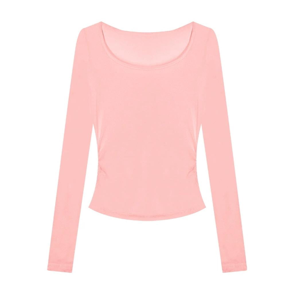 Thin Sun Protection Long Sleeves T-shirt Summer Sexy Waist Tight Z3G3 ...