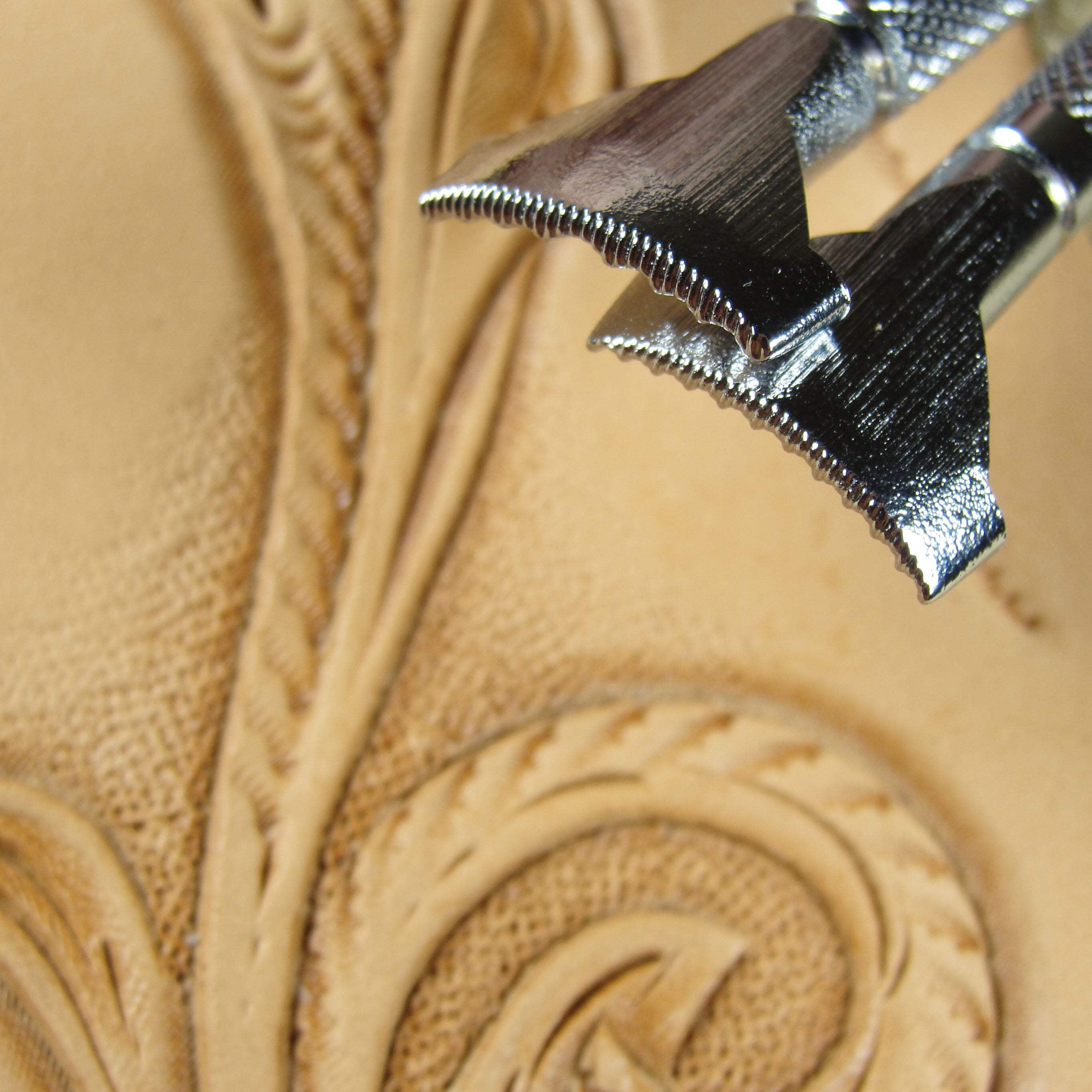 Thin Veiner Leather Stamps, Set of 2 Stamping Tools - Walmart.com