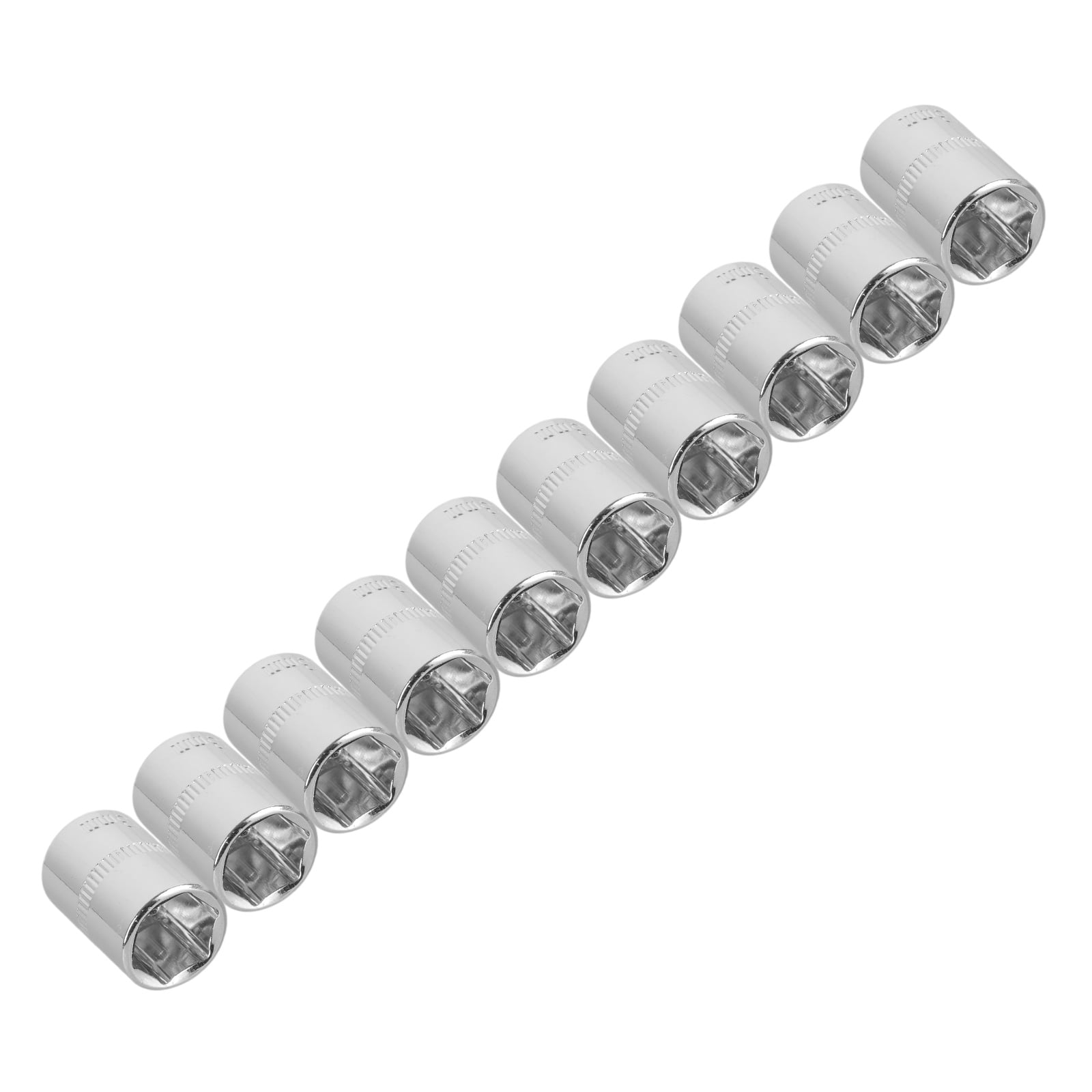Thin Wall Designs Short Socket Set 6 Point Metric 4mm to 14mm Wrench ...