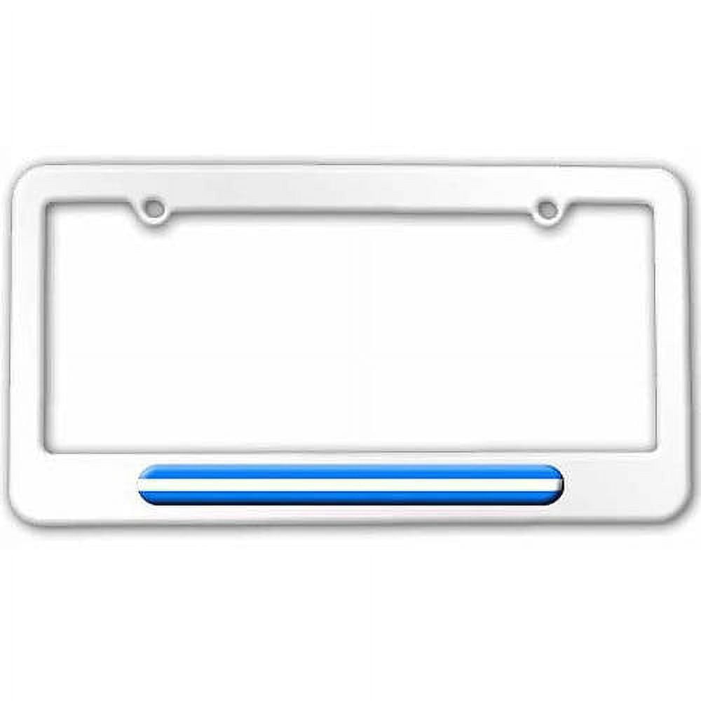 Thin White Line, Medical Doctor RN EMT License Plate Tag Frame ...