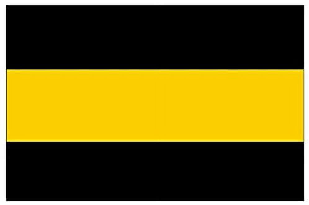 Thin YELLOW Line Loss Prevention Tow Truck Flag Sticker (car decal ...