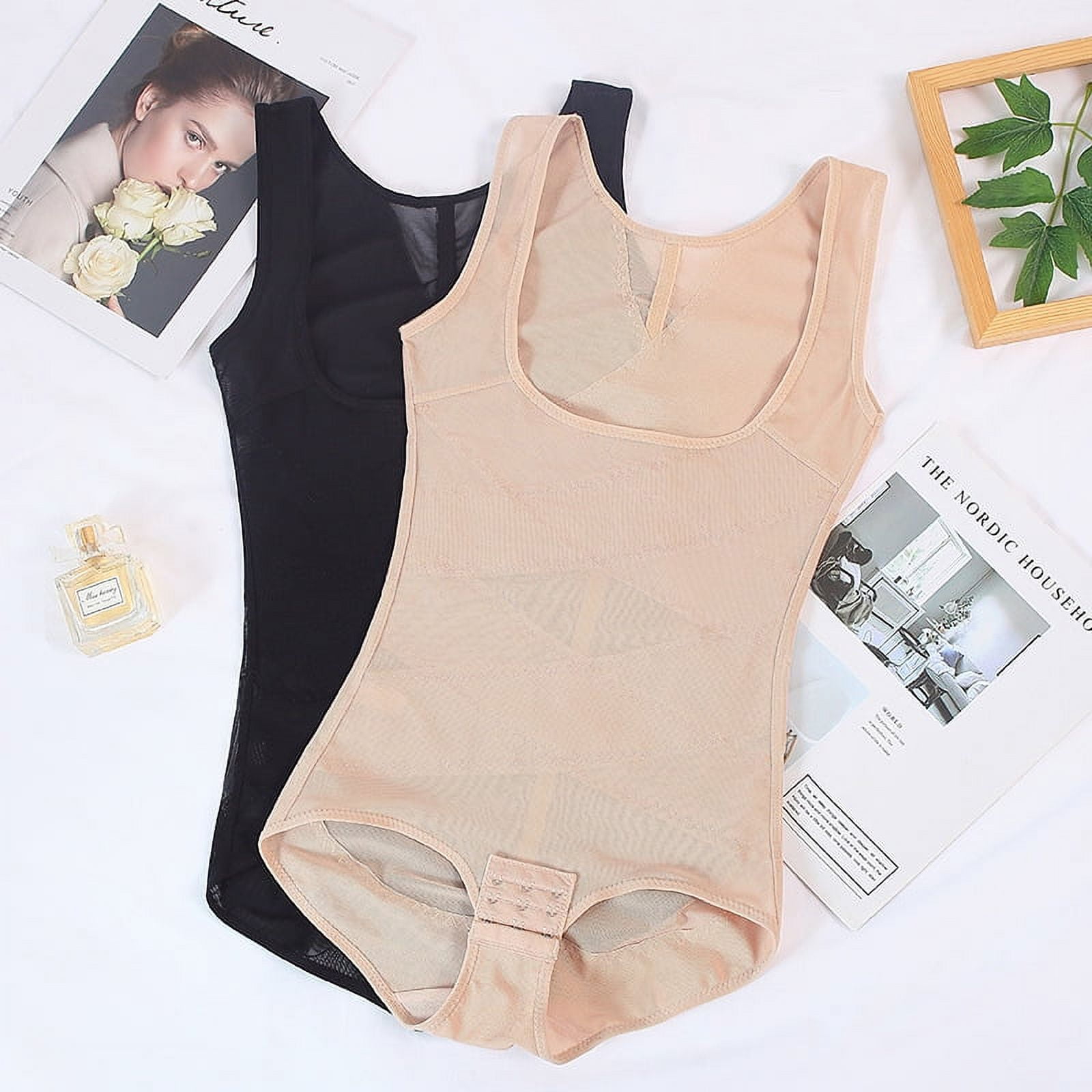 Thin one-piece body shaping clothing postpartum abdomen hip-breasted ...