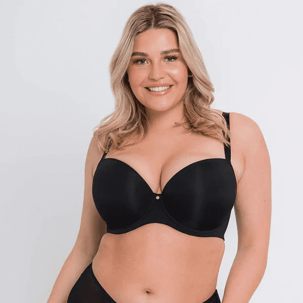 Thin women's seamless gathering with steel ring contour, beautiful back, plus size bra - Walmart.com