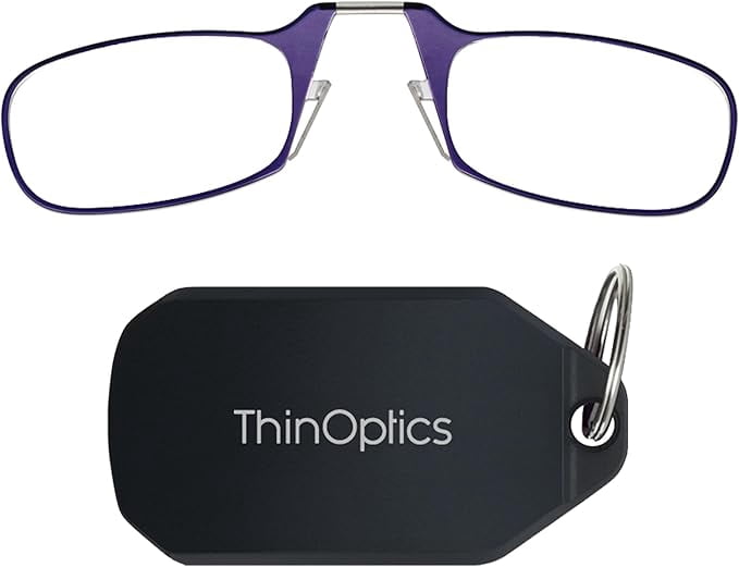 Always With You by ThinOptics Keychain Reading Glasses - Slim, Folding ...