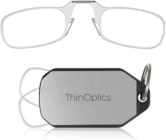 Always With You by ThinOptics Keychain Reading Glasses - Slim, Folding ...