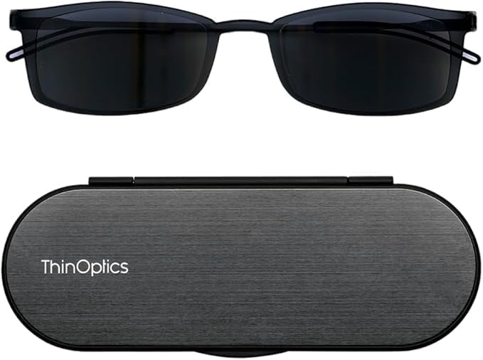 ThinOptics Reading Sunglasses with Slim Protective Case - Walmart.com